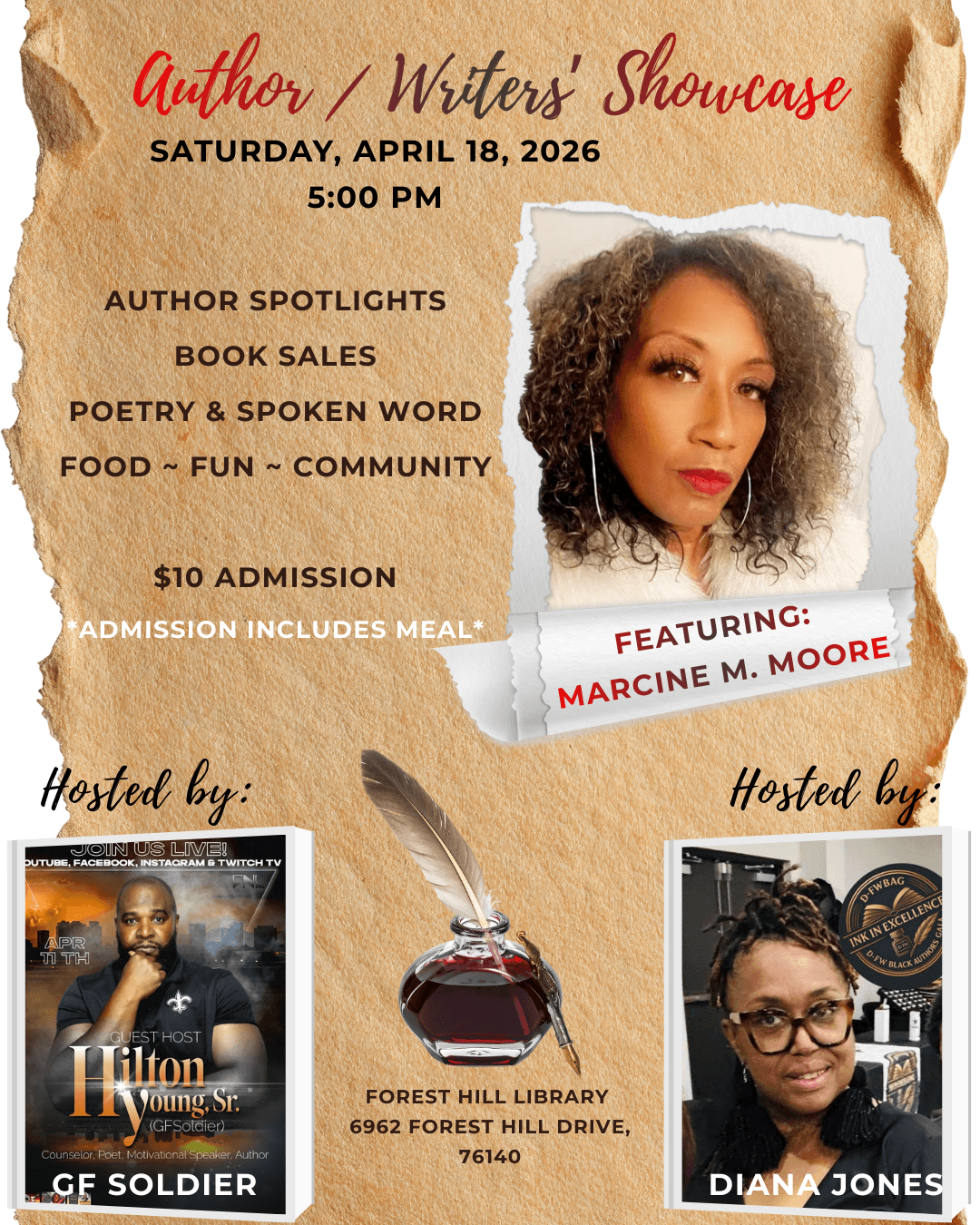 Events | Marcine M. Moore