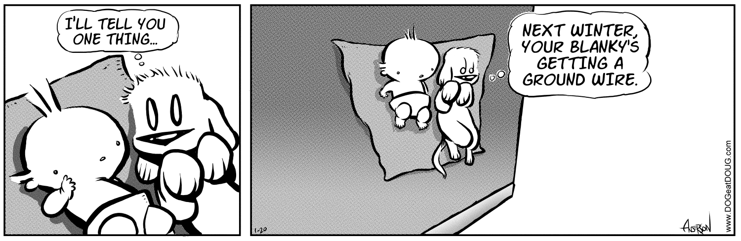 Fun with static electricity in today's Sophie comic strip! | Brian Anderson